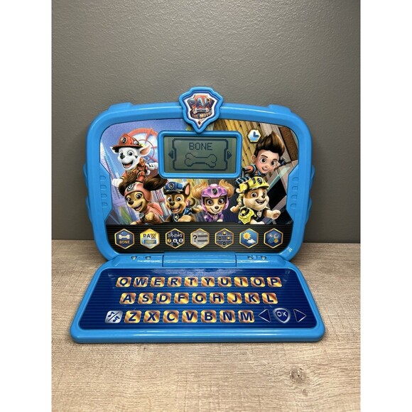 vtech | Toys | Vtech Paw Patrol The Movie Learning Tablet Laptop Blue ...